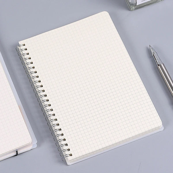 Grid Spiral Journaling Notebook – diecutsmart