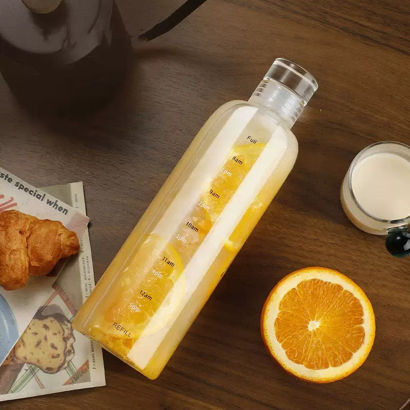 Pure Sip Glass Bottle – Diecutsmart