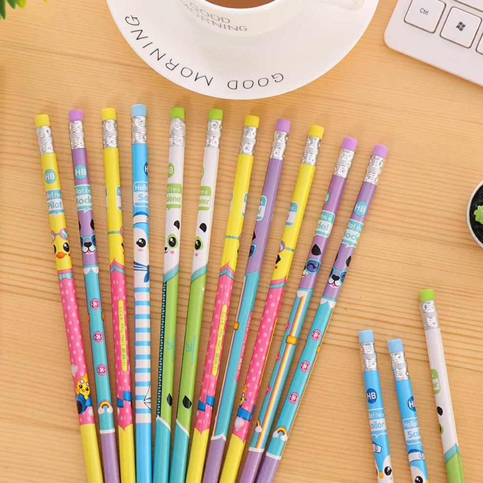 Cute Animal Pencil Pack (12pcs) – diecutsmart