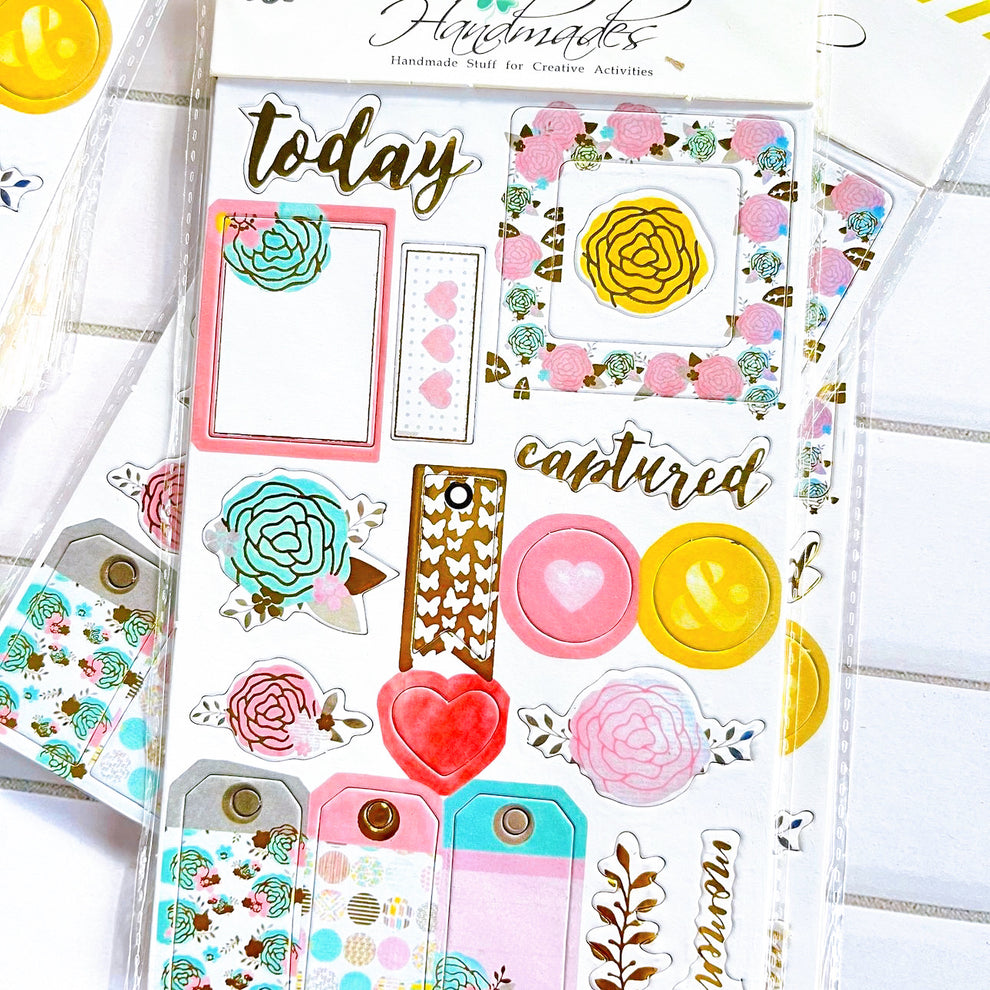 Captured Chipboard Sticker – diecutsmart